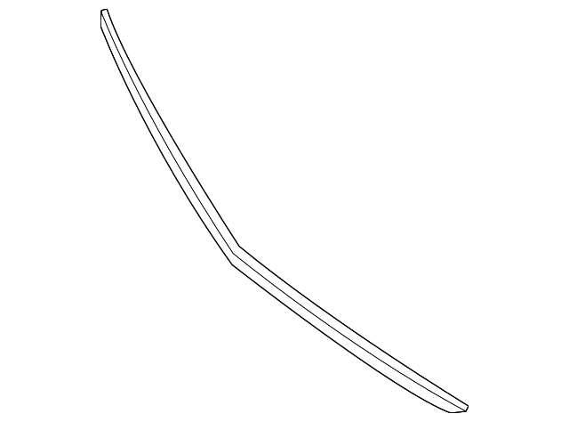 447-888-05-00-2B30 - Lower Molding 2016-2023 Mercedes-Benz Metris ...