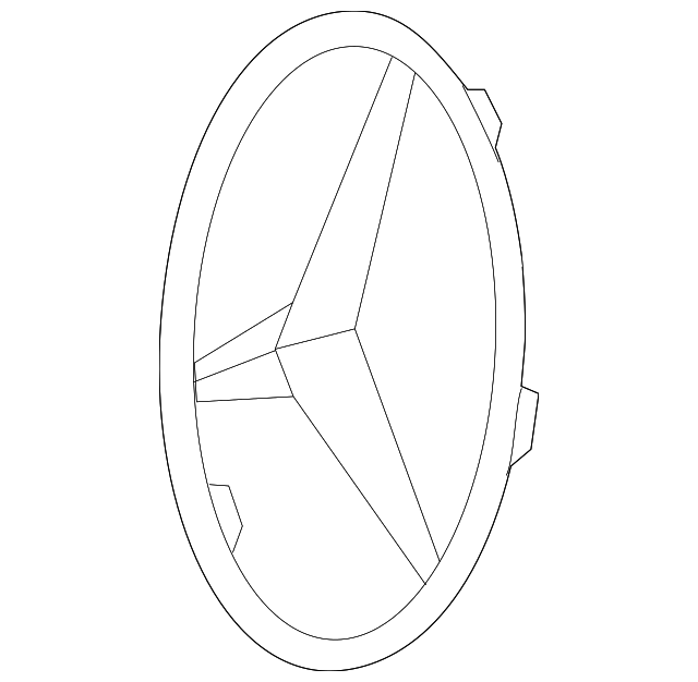000-880-03-00-64 - Emblem 2021-2023 Mercedes-Benz Metris | Mercedes ...
