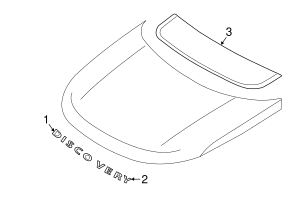Genuine OEM Nameplate Part# LR063641 Fits 2015-2019 Land Rover ...