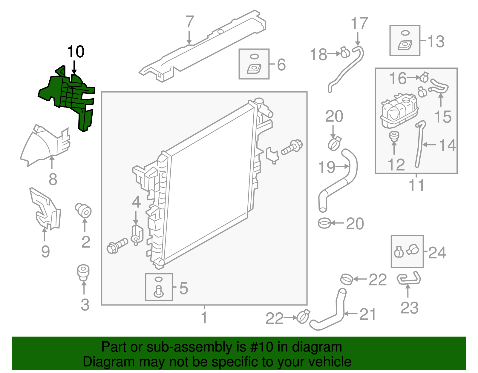 2018-2020 Infiniti QX80 Air Deflector 21468-6GW0A | Faulkner Infiniti ...