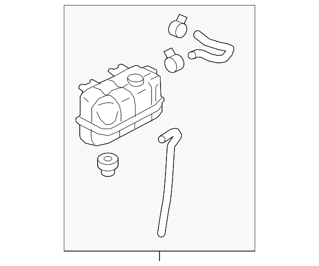 2011-2020 Infiniti Reservoir Assembly 21710-1LA1A | Infiniti Parts Online