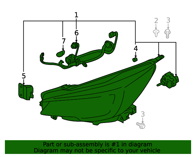 2019-2023 Subaru Ascent Composite Assembly 84002XC00C | Subaru Parts Guys