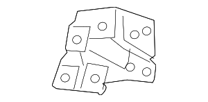 53836-06140 - Front Brace - 2018-2023 Toyota Camry | OEM Genuine Toyota ...