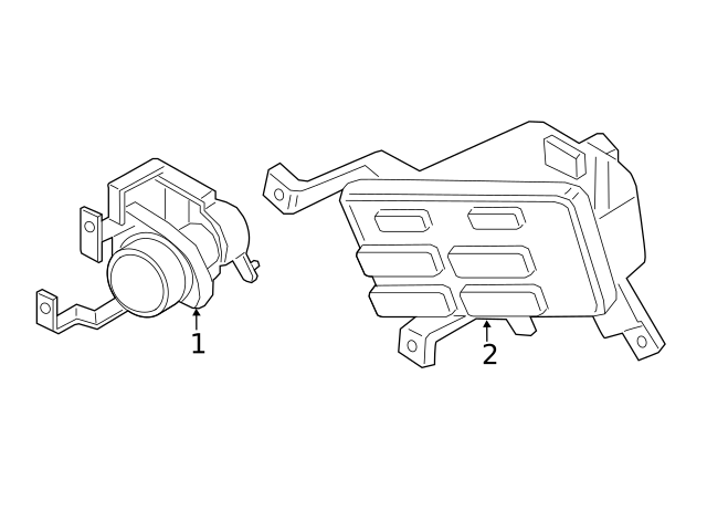 92201-C5500 - Fog Lamp Assembly 2019-2020 Kia Sorento | Kia.Parts Store