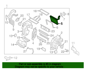 97140-2T000 - Evaporator Core 2011-2016 Kia | Kia.Parts Store