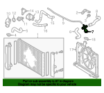 2009-2017 Toyota Pipe, Radiator 16577-0T030 | Toyota Parts Center