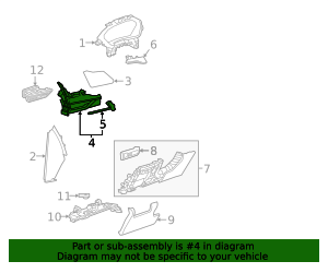 2019-2020 Cadillac XT4 Applique 84546028 | GMPartsDirect.com
