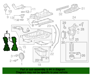 2016-2021 GM Front Engine Cover 55489569 | TascaParts.com