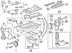 2009-2023 GM Engine Oil Pressure Sensor 12673134 GM | GMPartsDirect.com