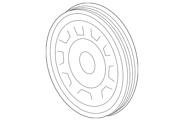 12625430 - Engine Harmonic Balancer 2016-2022 GM | Big 3 Auto Parts