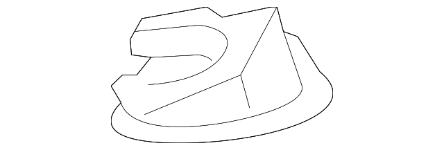 2015-2021 GM Passenger Side Rearview Mirror Courtesy Lamp 23463326 ...