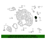 MD755526 - Seal 1997-2022 Mitsubishi | Mitsubishi Direct Parts