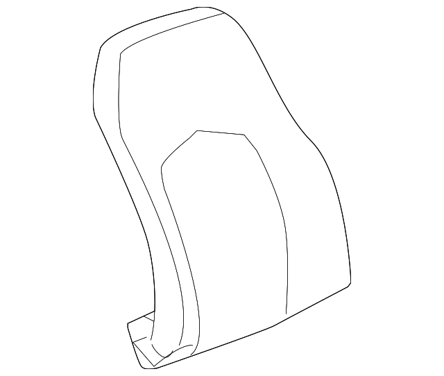 22738050 GM Light Cashmere Passenger Seat Back Cover | GM Parts Store