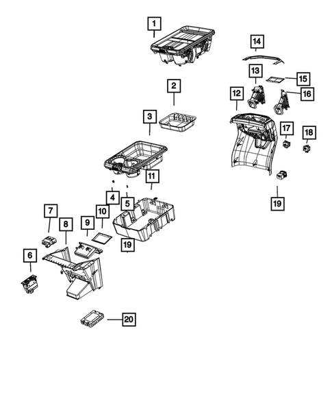 Consoles for 2022 Ram 2500 | My Mopar Parts
