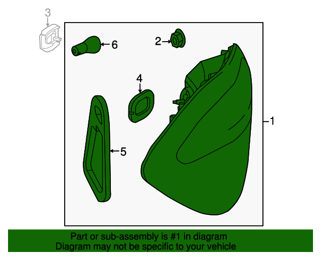 166-906-75-01 - Tail Lamp Assembly 2013-2016 Mercedes-Benz | Mercedes ...