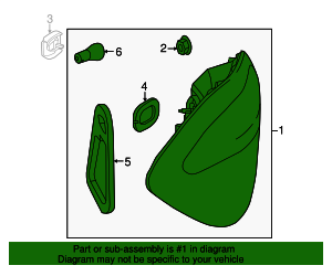 166-906-76-01 - Tail Light Assembly 2013-2016 Mercedes-Benz ...