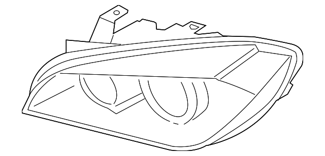 63117290237 - 2013-2015 BMW X1 Composite Headlamp (63-11-7-290-237 ...