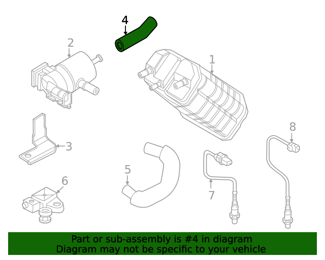 28912-3NFA0 - Vent Hose 2022-2023 Kia Carnival | Kia.Parts Store