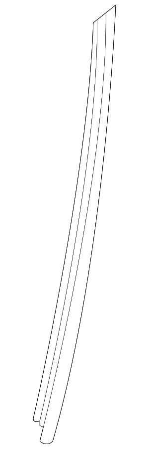 73810-T20-A01 - 2022-2025 Honda Civic - Sealing Strip | Genuine Honda Parts