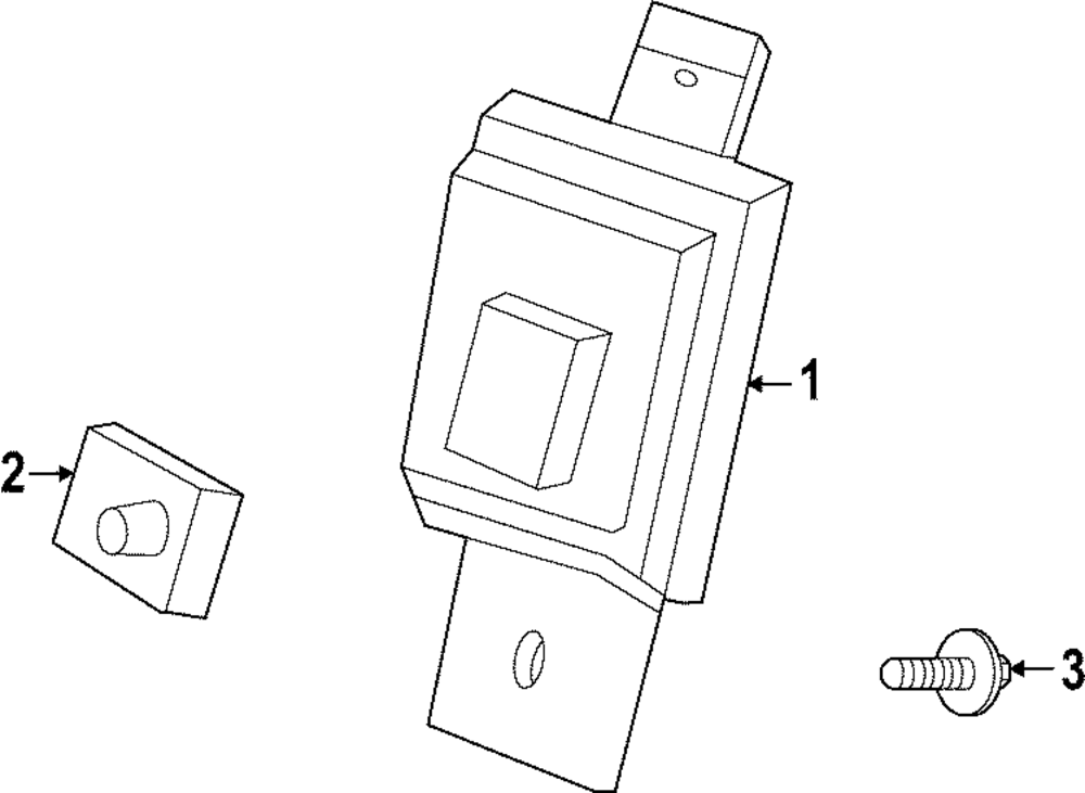 2022-2025 GMC Hummer EV Pickup Multi-Purpose Bolt 11516600 GM ...