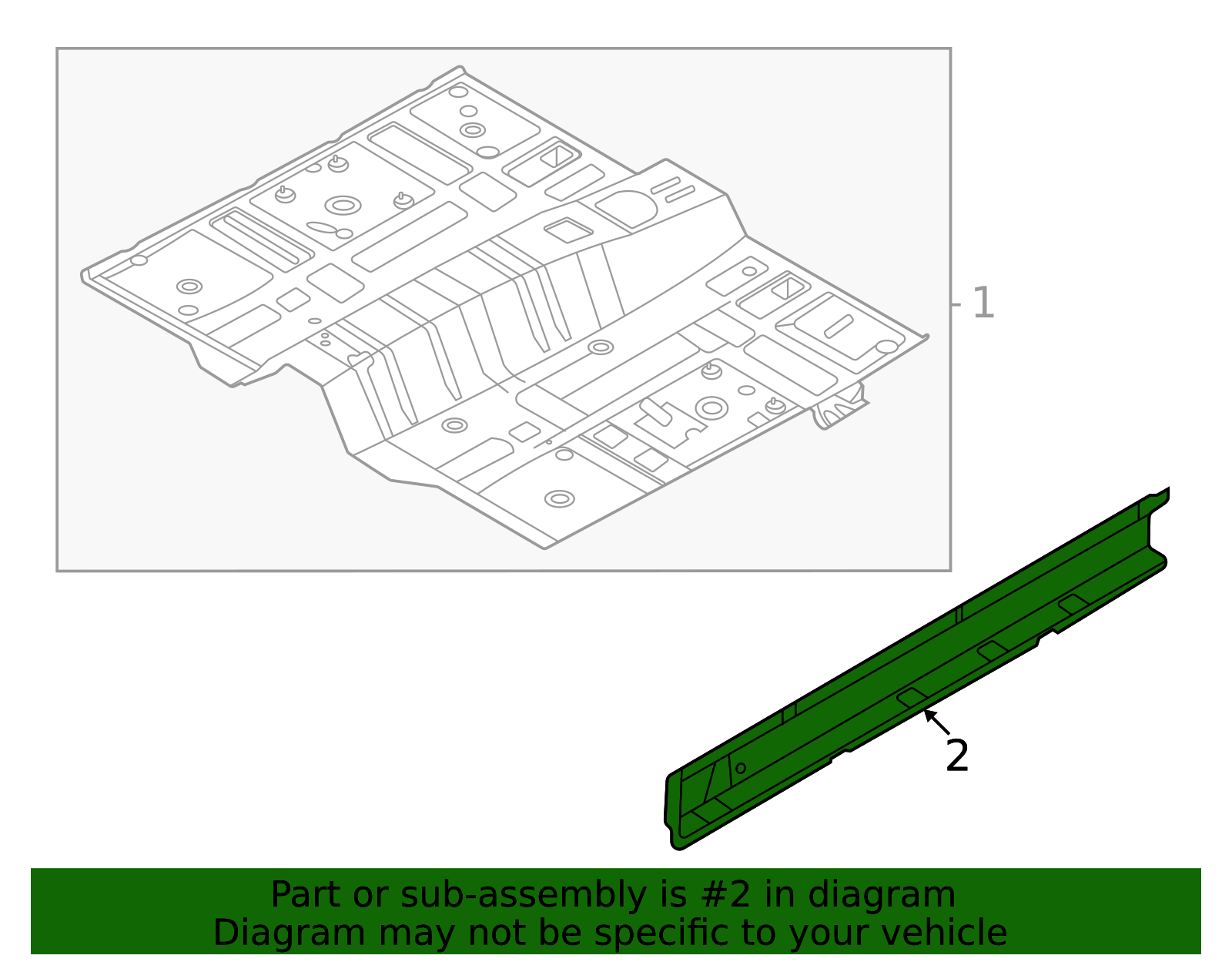65170-N9000 - Inner Rocker | World OEM Parts Hyundai
