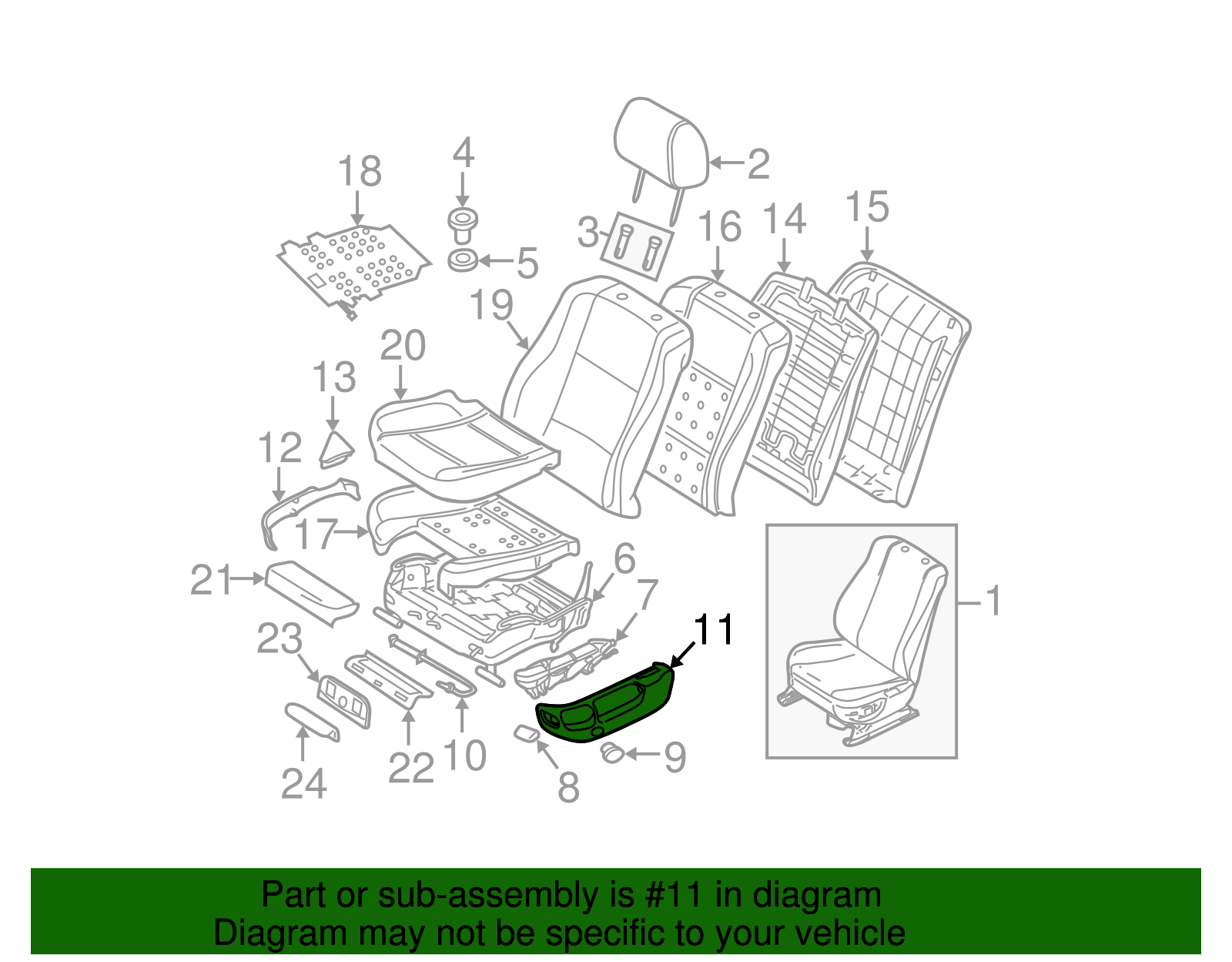Genuine BMW 52-10-7-057-988 | Outer Cover | FREE Shipping on Most ...