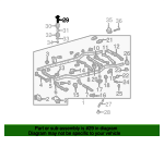 52217-35180 - Mount Bolt - 2003-2023 Toyota | OEM Genuine Toyota Parts