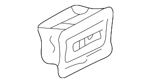 2002-2004 Kia Spectra Clock Auto 0K2N1 55710C | TascaParts.com