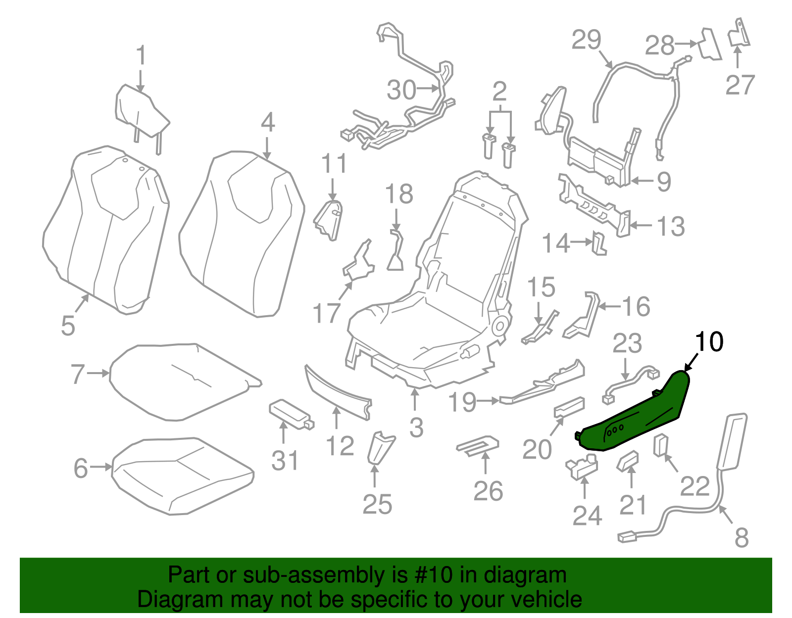 2017-2020 Infiniti Q60 Outer Finish Panel 87389-5CA0A | Infiniti of ...