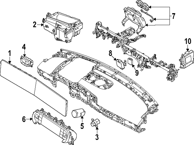 2023-2024 Genesis GV60 Unit Assembly Identity Auth 95590-CU000 | QuirkParts