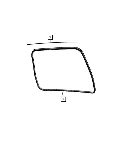 Weatherstrips and Seals for 2022 Jeep Grand Wagoneer | Mopar Online Parts
