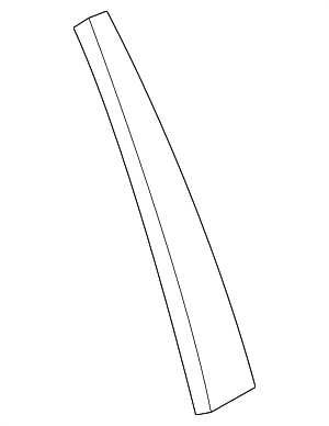 75924-0R010 - Black Out Tape - 2006-2012 Toyota RAV4 | OEM Genuine ...