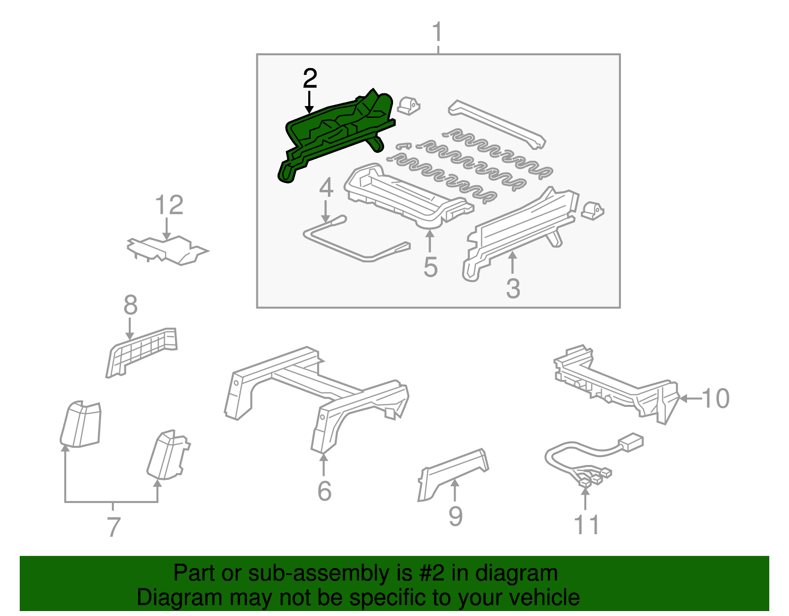81167-SJC-L01 - 2009-2014 Honda Ridgeline - Sensor Assembly Weight ...