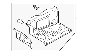 Genuine BMW 41-00-7-431-575 | Side Panel | FREE Shipping on Most Orders ...