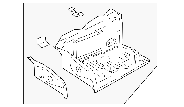 Genuine BMW 41-00-7-431-575 | Side Panel | FREE Shipping on Most Orders ...