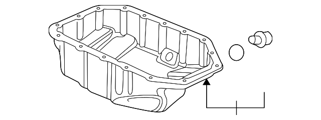 11200-R40-A00 - Pan Assembly Oil - 2008-2015 Honda | Honda Car Parts Direct
