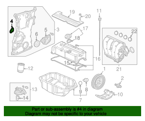 91302-PNA-004 - O-Ring Chain Case - 2002-2015 Honda | Honda Factory Parts