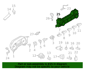 2021-2023 Ford F-150 Dash Control Unit ML3Z-19980-C | OEM Parts Online