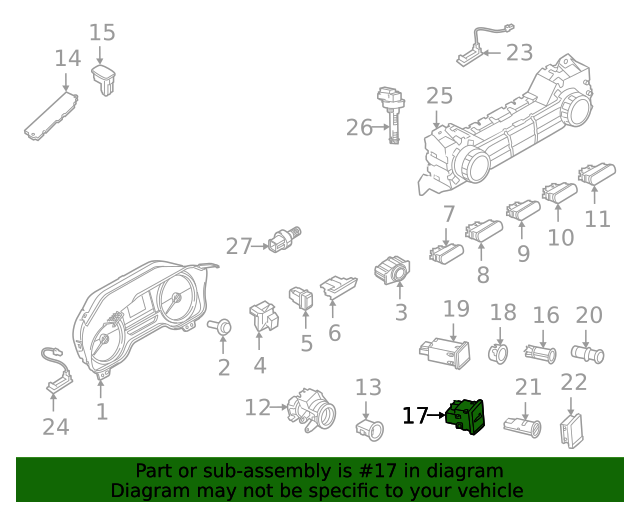 2021-2023 Ford F-150 Power Outlet MU5Z-19A487-AA | OEM Parts Online