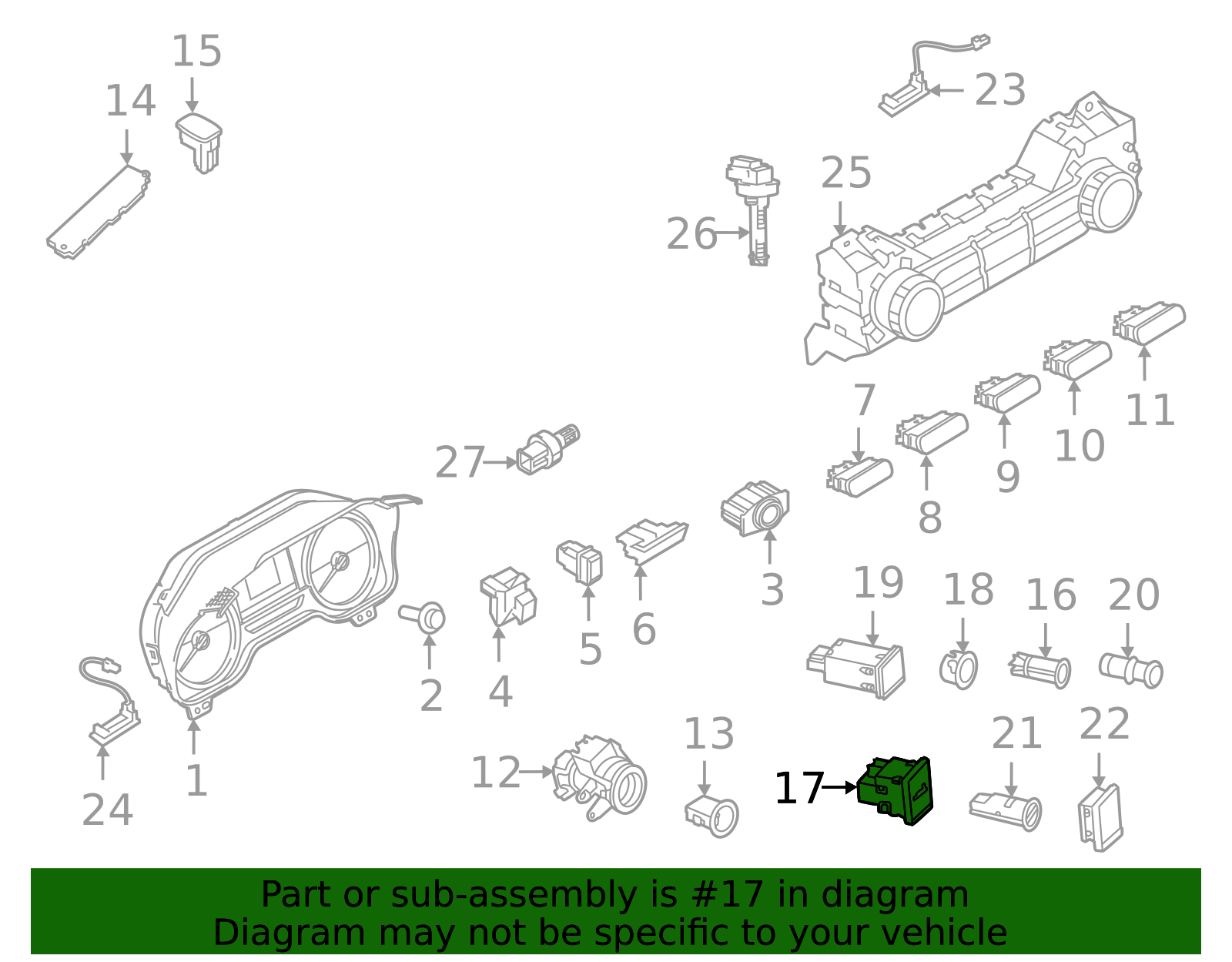 2021-2025 Ford Power Outlet MU5Z-19N236-C | OEM Parts Online