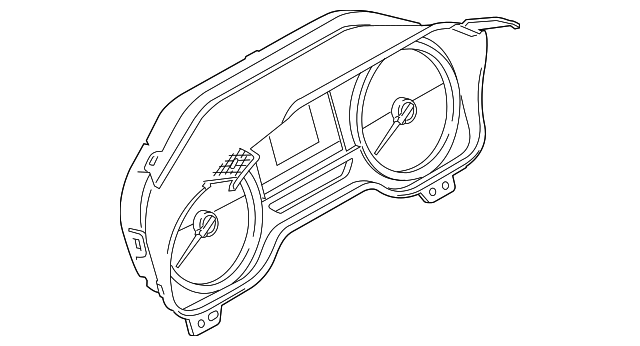 2021-2023 Ford F-150 Cluster Assembly ml3z10849a | TascaParts.com