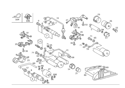 Fuel Pump Package for 1998 Mercedes-Benz C 280 | Mercedes-Benz USA Parts
