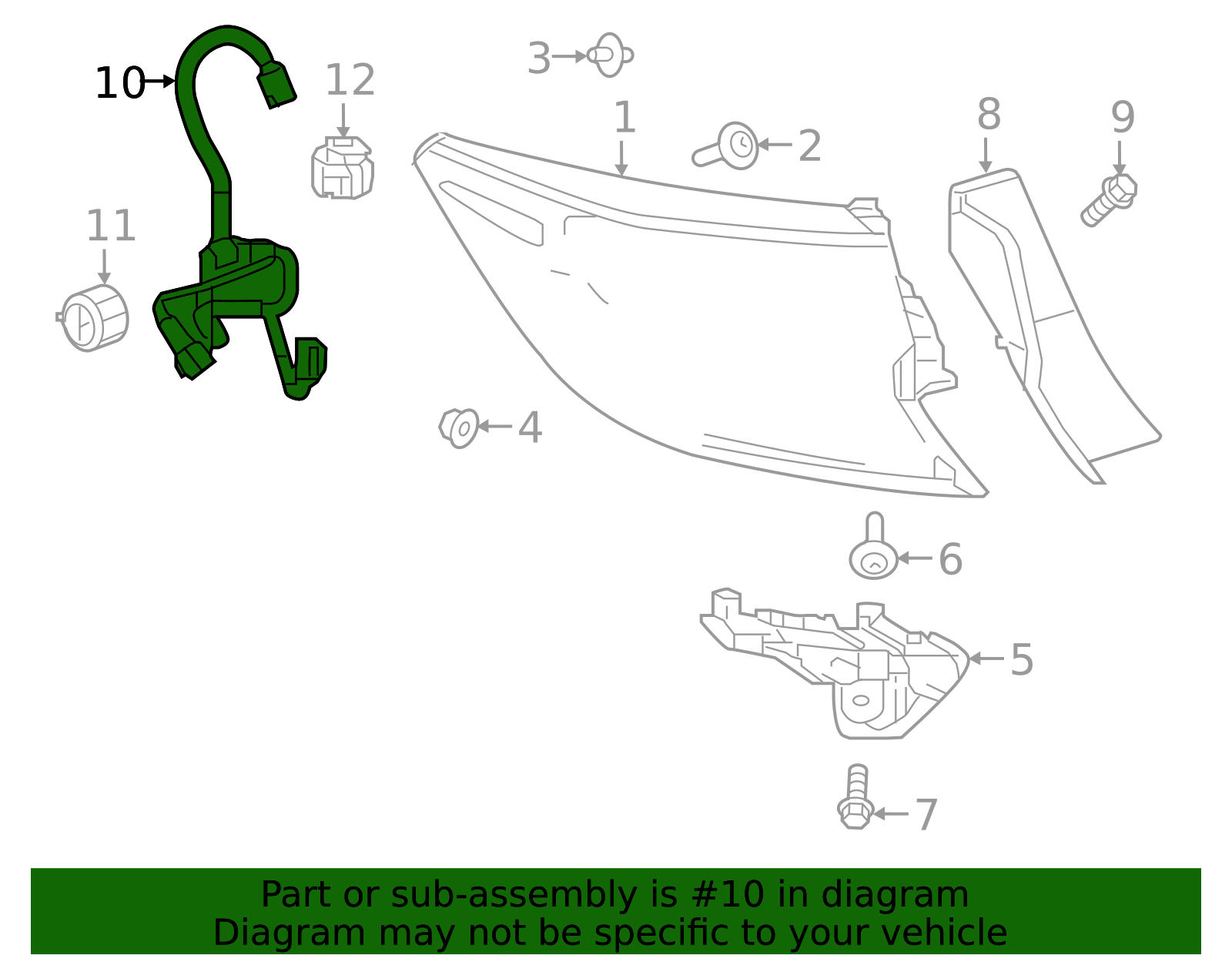 2019-2025 Toyota Tail Light Socket 81555-12D30 | Toyota San Diego Parts