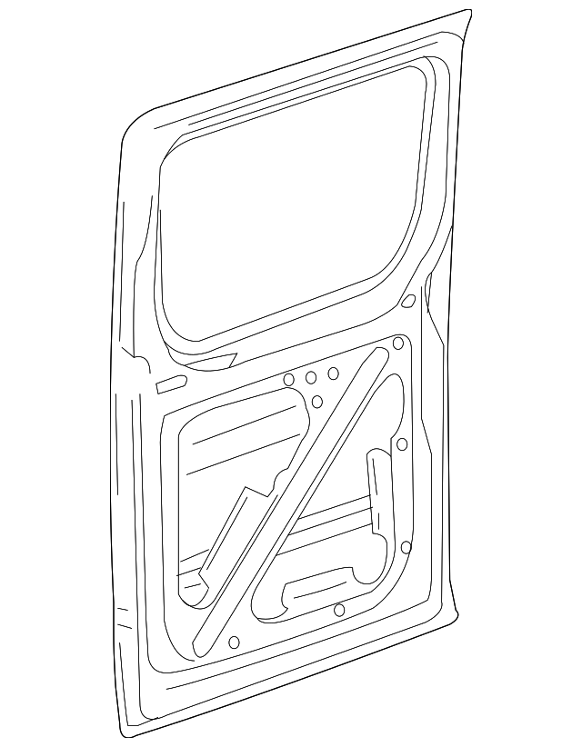 906-730-73-05 - Door Shell 2010-2018 Mercedes-Benz | Mercedes-Benz USA ...