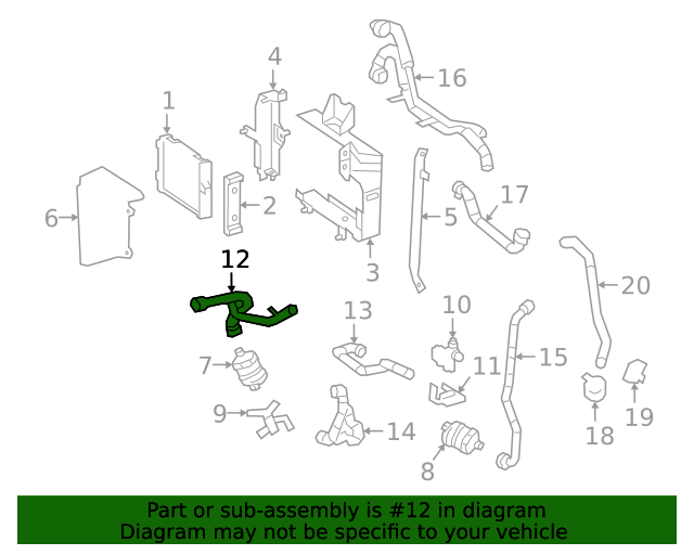 463-500-62-00 - Inlet Hose 2019-2021 Mercedes-Benz G 550 | Mercedes ...