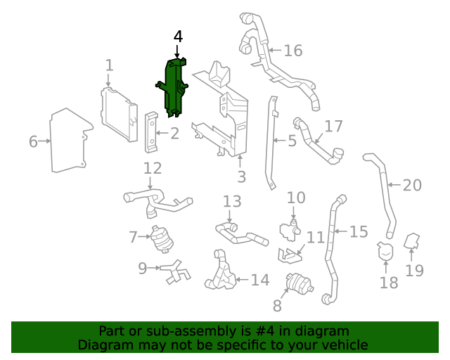 463-500-94-01 - Radiator Support Side Panel 2019-2023 Mercedes-Benz G ...