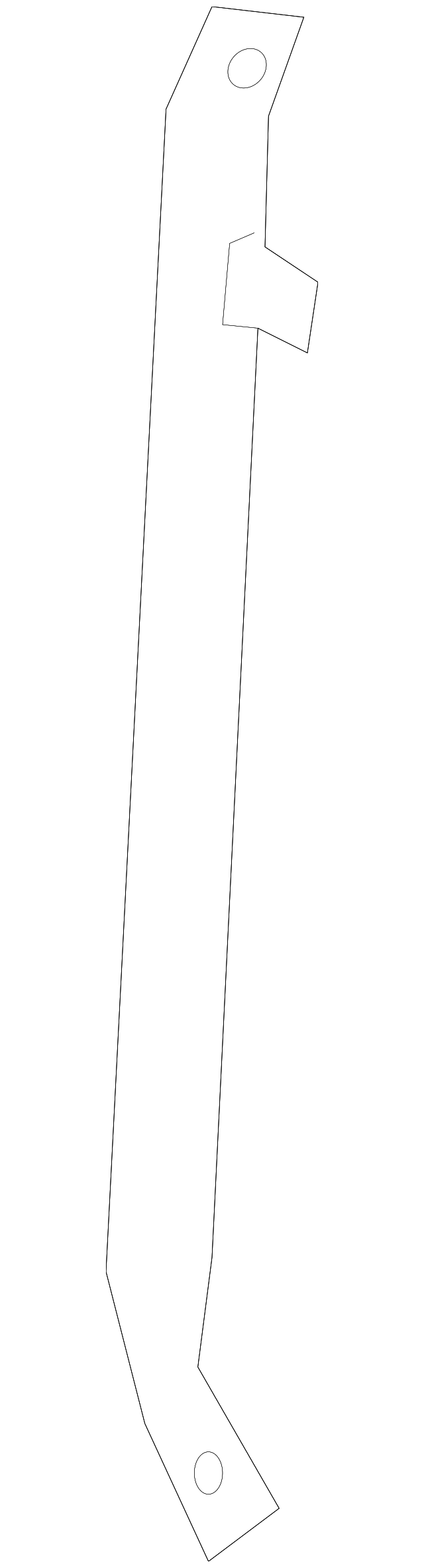 463-504-33-00 - Oil Cooler Brace 2019-2023 Mercedes-Benz G 550 ...