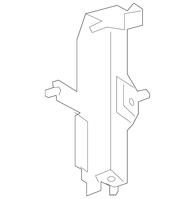 463-500-94-01 - Radiator Mount Plate 2019-2023 Mercedes-Benz G 550 ...