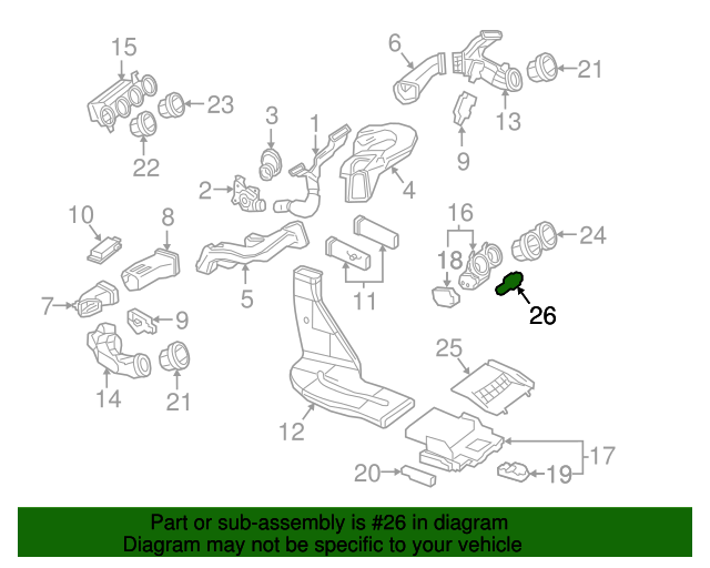 Mercedes-Benz OEM In-Car Sensor Part# 222-820-30-97-64 | OEM Vehicle Parts