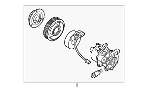 97701-D3950 - A/C Compressor 2020-2022 Kia Sportage | Kia.Parts